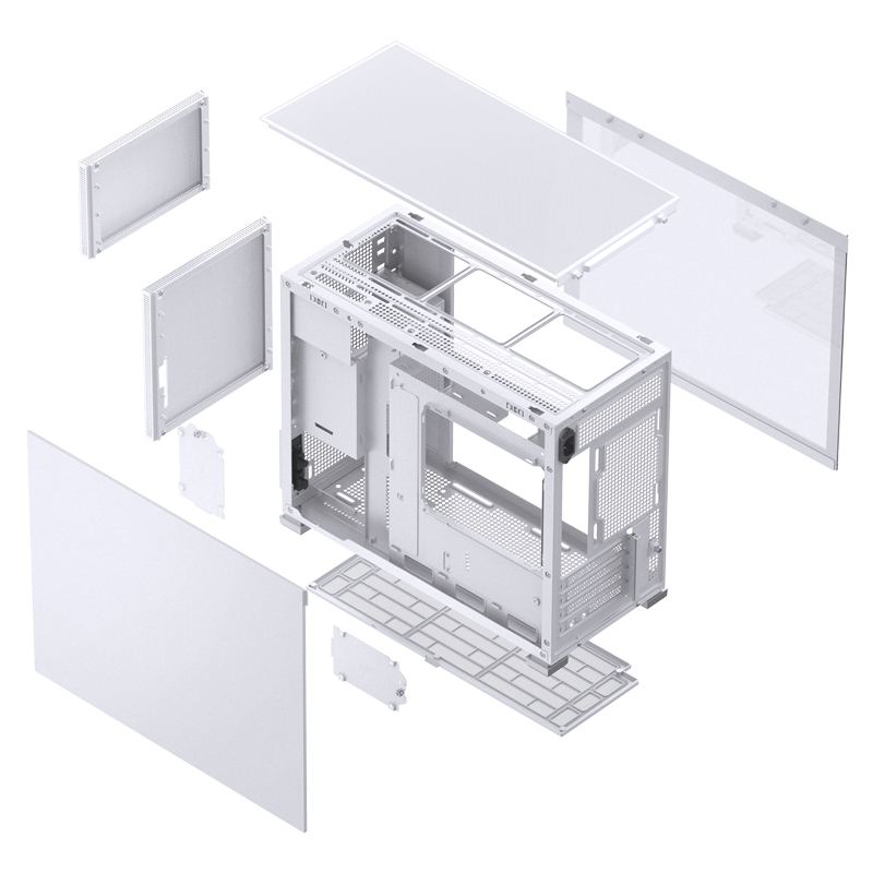Компьютерный корпус Jonsbo D31 MESH TG White - купить. цена:7 243 руб. руб.