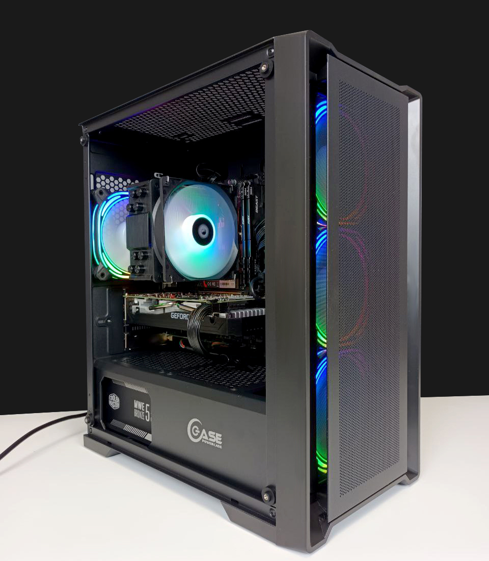 Компьютерный корпус Powercase ALISIO Micro X4B CAMIB-L4 - купить. цена ...